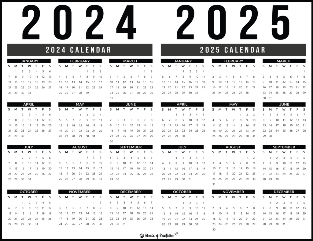 Workout Calendar 2025 Printable | Printable Calendars
