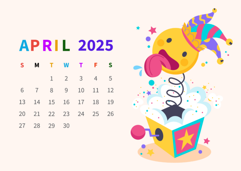 April 2025 Calendar with Holidays Philippines Printable | Printable ...