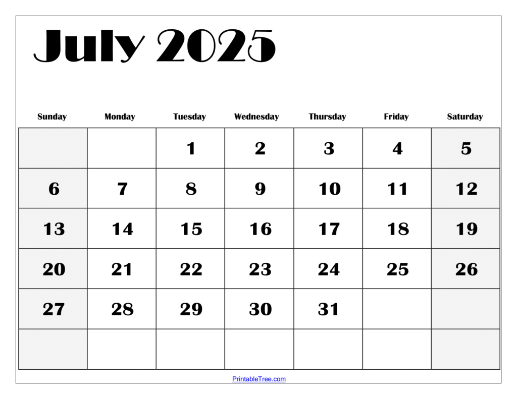 July 18 2025 Calendar | Printable Calendars
