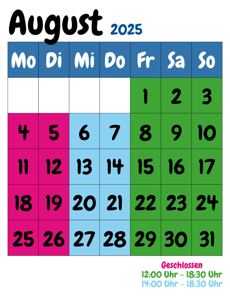 Wiki Calendar August 2025 | Printable Calendars