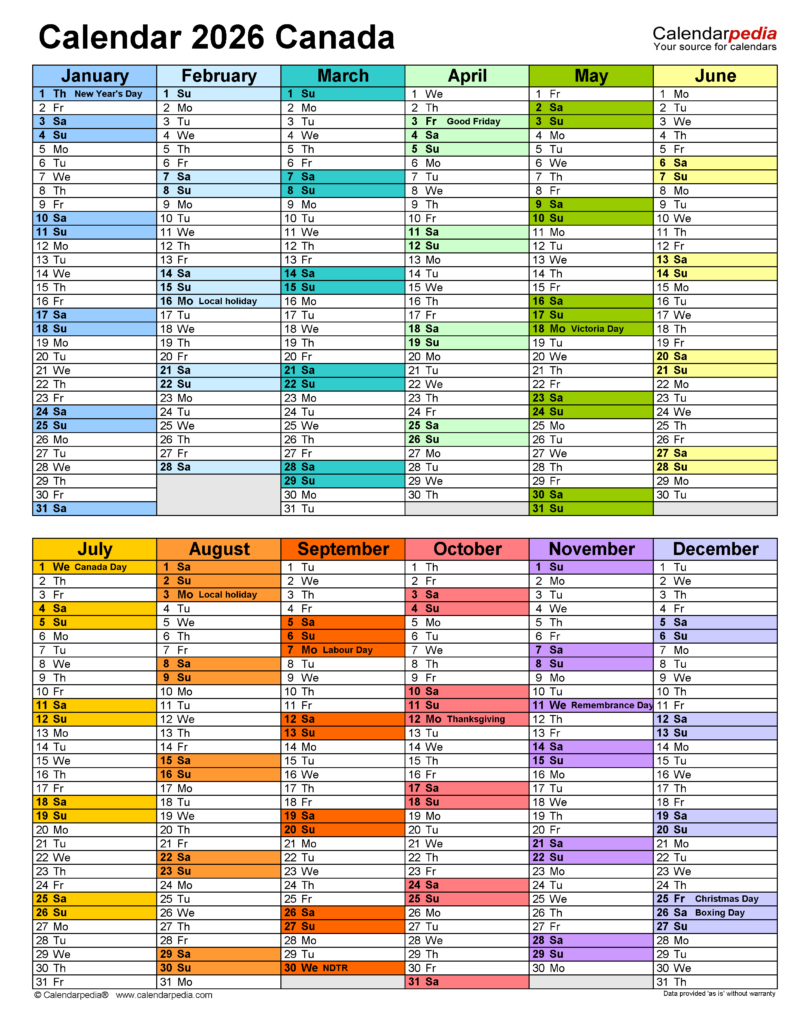 Printable 3 Year Calendar 2026 2027 2027 - Free Printable Templates