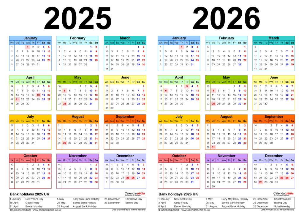 2025 Calendar 2026 Printable Free Download | Printable Calendars